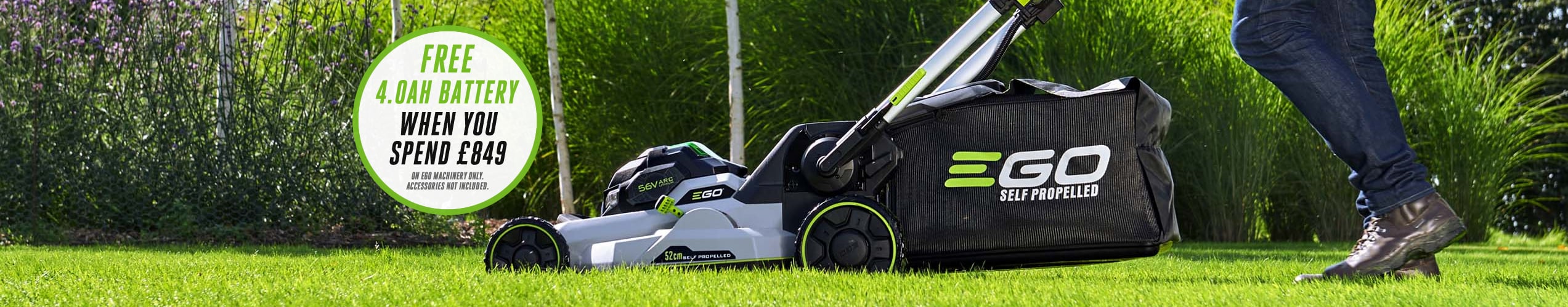 Ego Power+ Cordless Lawn Mowers