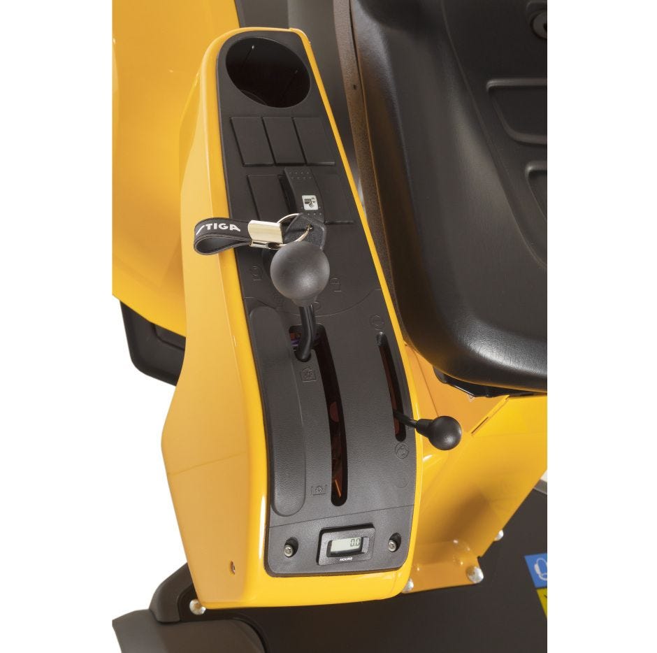 Stiga Park 345 PWX 4WD Front Cut Ride On Lawn Mower + 100cm EL QF Deck